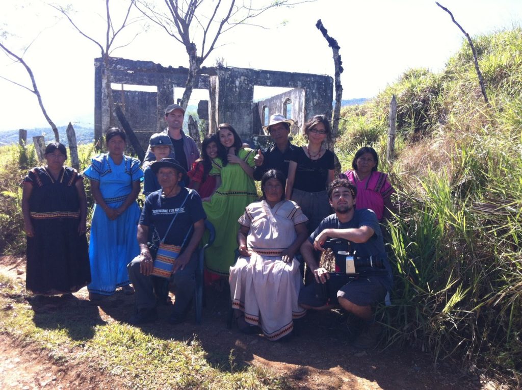 Dana Ziyasheva (second from top right) and the cast of ‘Defenders of Life’