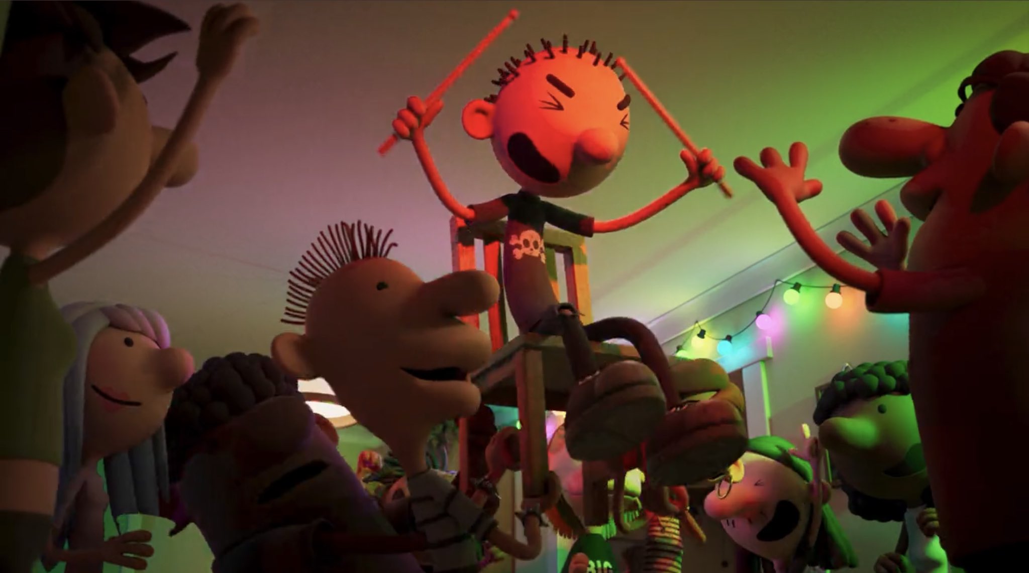 Rodrick in his animated form