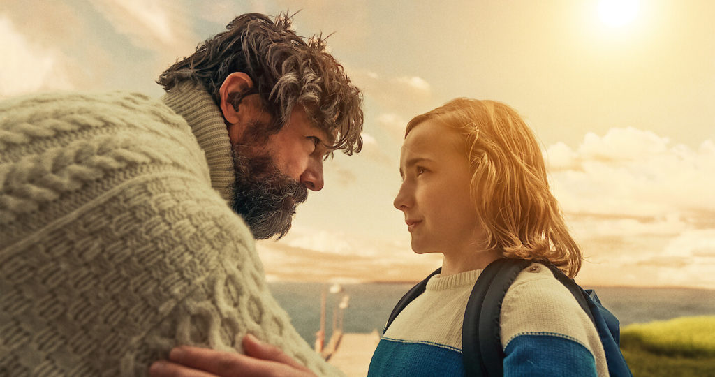 Nemo (Marlow Barkley) and Peter (Kyle Chandler)